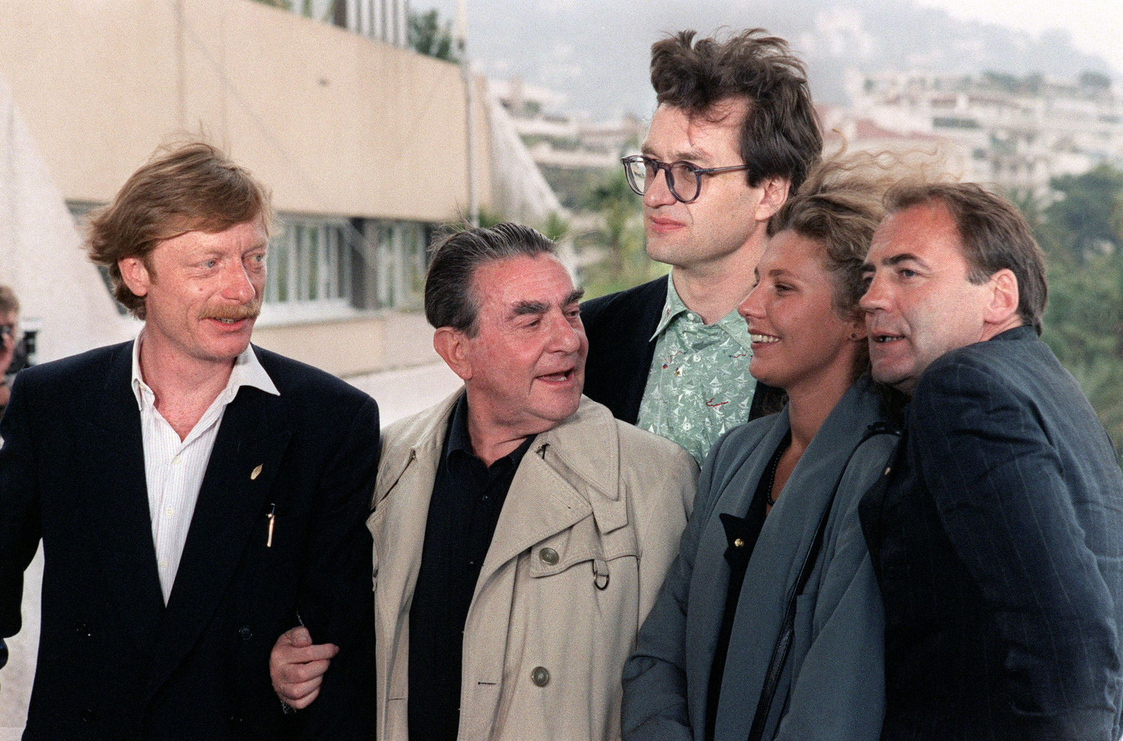 Otto Sander, Henri Alekan, Wim Wenders, Solveig Dommartin, Bruno Ganz ...